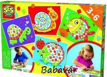 Kreatív gyerek csomag: forma ragasztós figurák - BabaVár Baba és ...