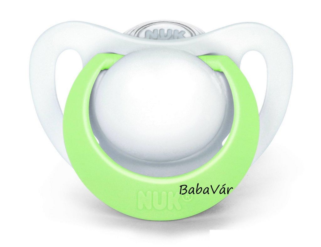 Nuk Genius szilikon cumi 18-36 hó zöld - BabaVár Baba és kismama online bababolt webáruház
